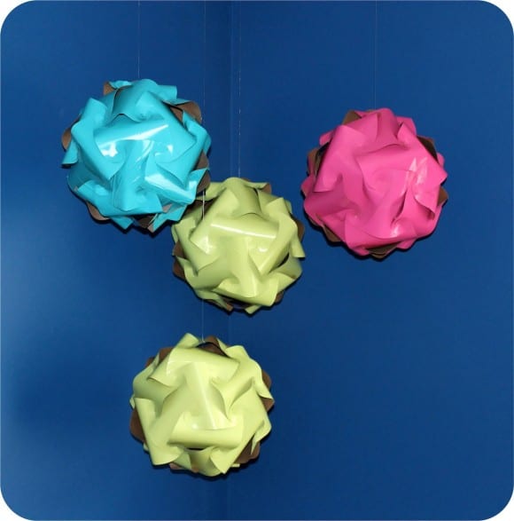 {DIY} How to Make Colored Paper Spheres | Catch My Party