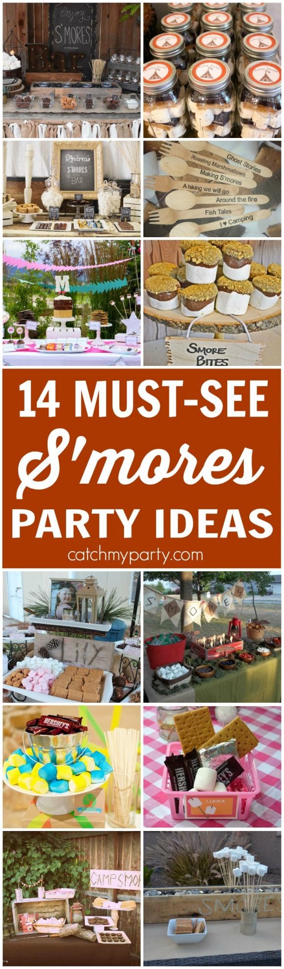 14 Must See S mores Party Ideas Catch My Party