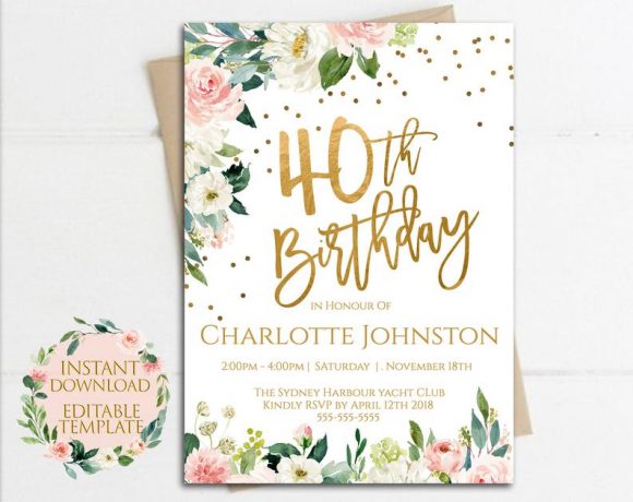 Invitations Paper Party Supplies Phone Invite BIRTHDAY PARTY EVITE 