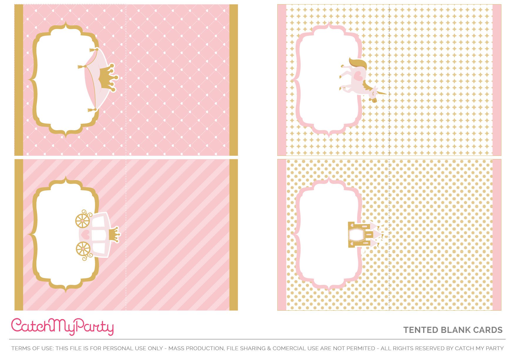 Download the Prettiest Free Little Princess Party Printables! | Catch ...