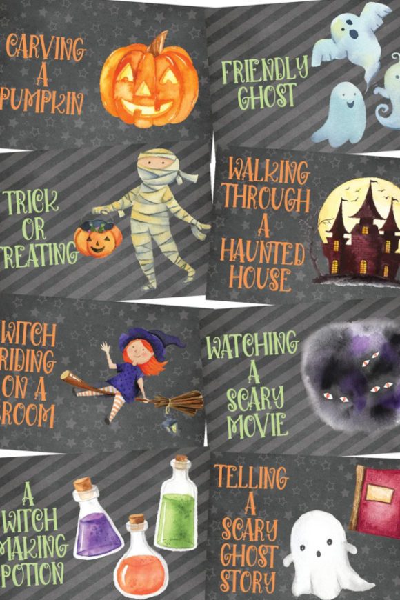 21 Fun Creepy Halloween Kids Activity Printables! | Catch My Party