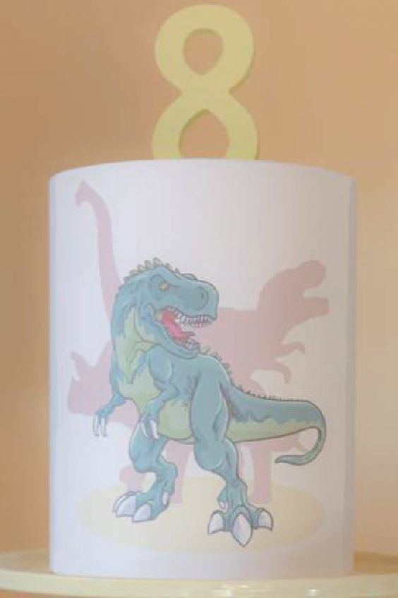 26 Fab & Easy Dinosaur Birthday Cake Ideas | Catch My Party