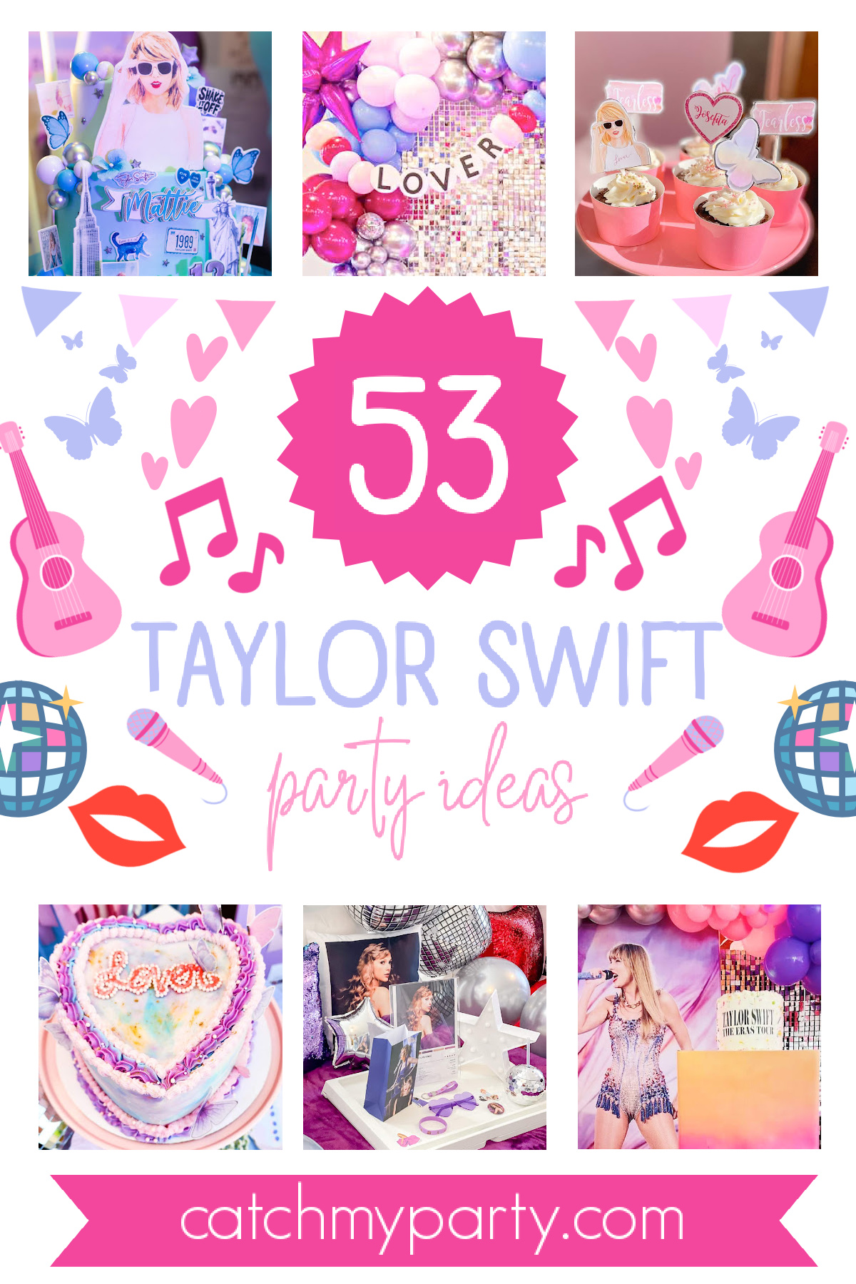 53 "Shake it Off" Incredible Taylor Swift Party Ideas!🎤 | Catch My Party