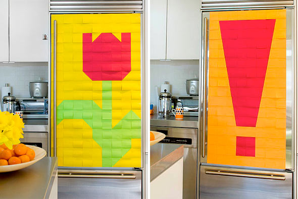 How Great is Post-It Note Art for a Party? | Catch My Party