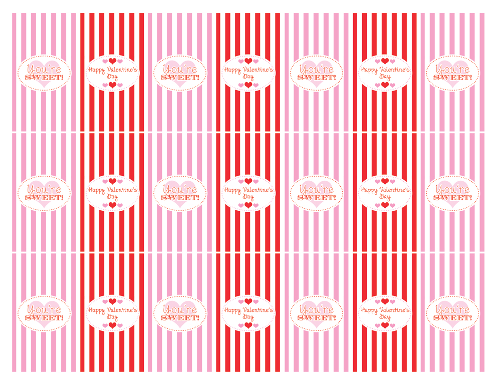 FREE Valentine's Day Printables from Green Apple Paperie | Catch My Party