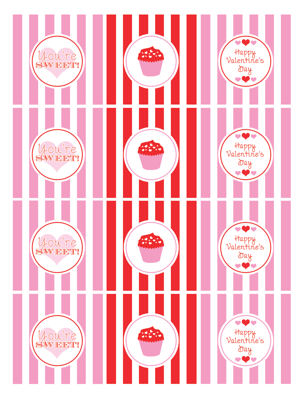 FREE Valentine's Day Printables from Green Apple Paperie | Catch My Party