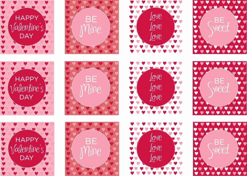 FREE Valentine's Day Printables from Magnolia Creative Co | Catch My Party