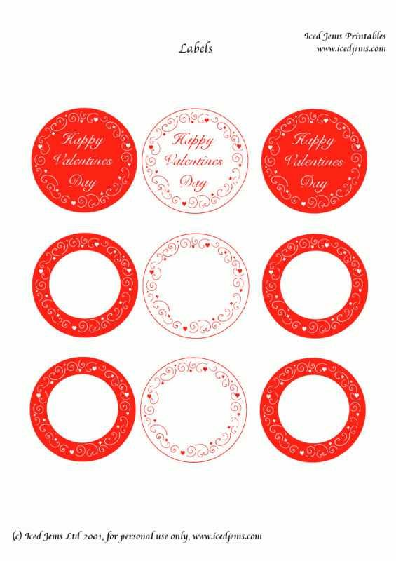 FREE Valentine's Day Printables from Iced Jems | Catch My Party