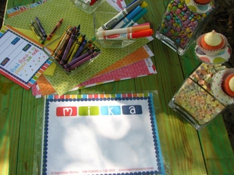 FREE Arts & Crafts Party Printables from Sugarsticks Parties | Catch My ...