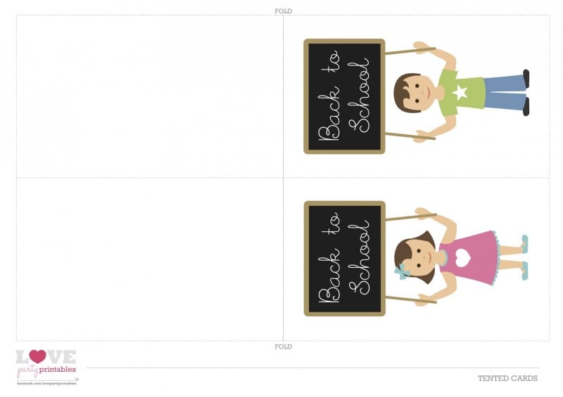 FREE Back to School Printables From Love Party Printables | Catch My Party