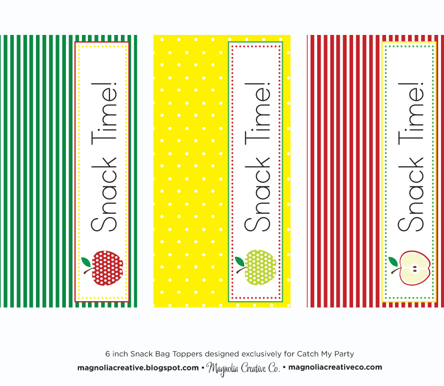FREE Back to School Printables from Magnolia Creative Co. | Catch My Party