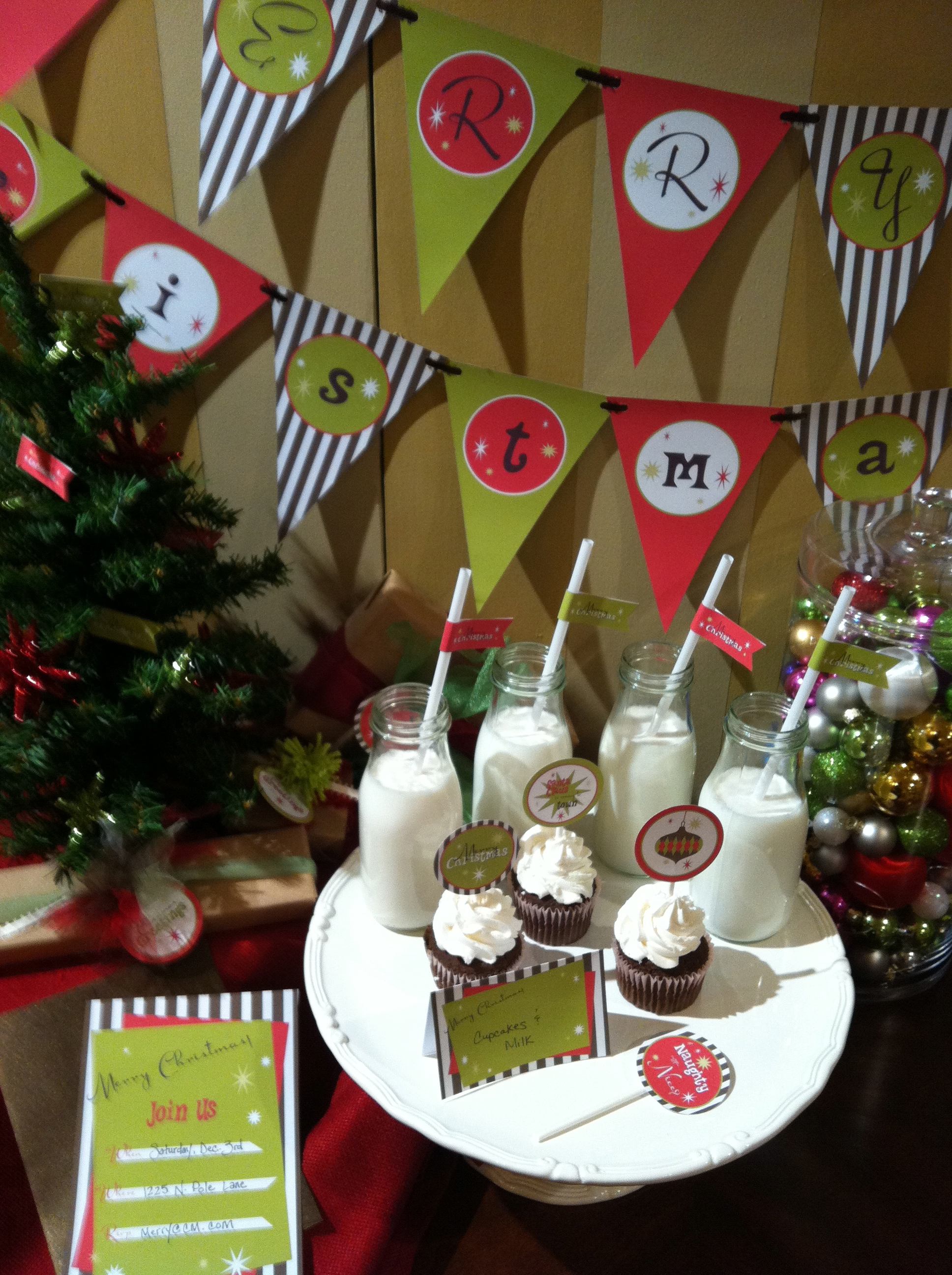 FREE Christmas Party Printables from Party NV | Catch My Party