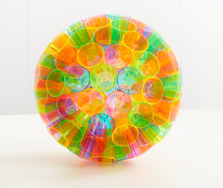{DIY} How to Make a Sphere out of Plastic Cups | Catch My Party