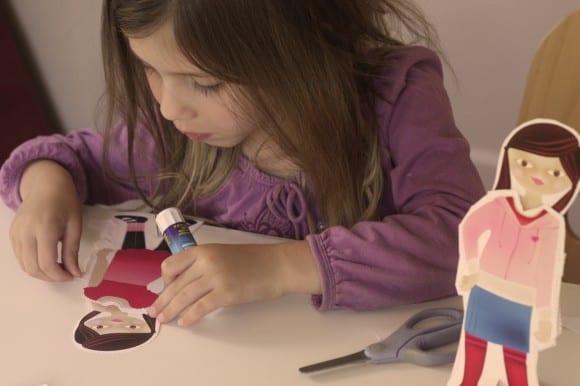 {DIY} Printable Fashion Fun Paper Dolls | Catch My Party