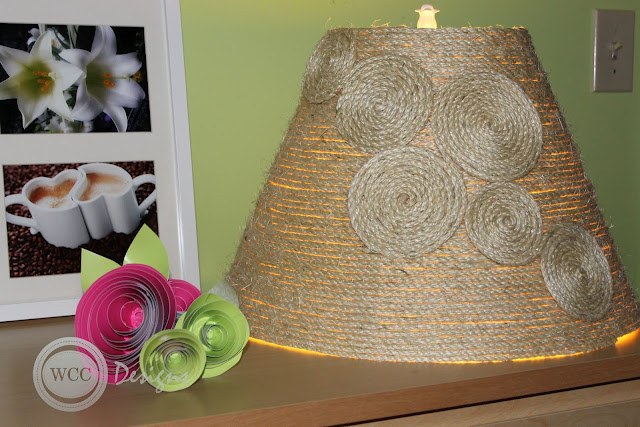 {DIY} Make a Pretty Lampshade Using Rope | Catch My Party