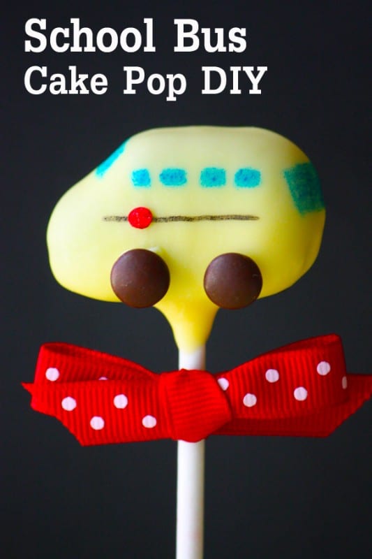{DIY} How to Make these Cute School Bus Cake Pops | Catch My Party