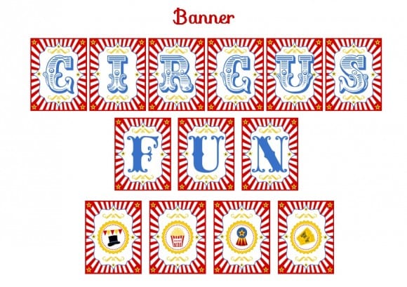 Download These FREE Circus Printables for a Fun Party! | Catch My Party