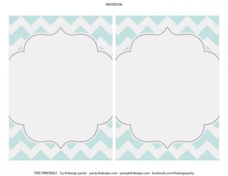 FREE Chevron Party Printables from Thdezign Party! | Catch My Party