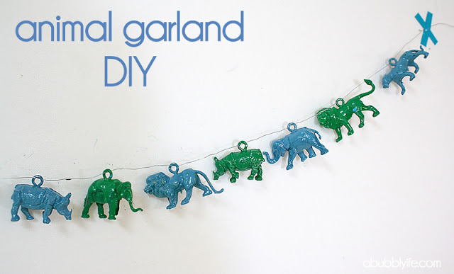 {DIY} How to Make a Cute Animal Garland | Catch My Party