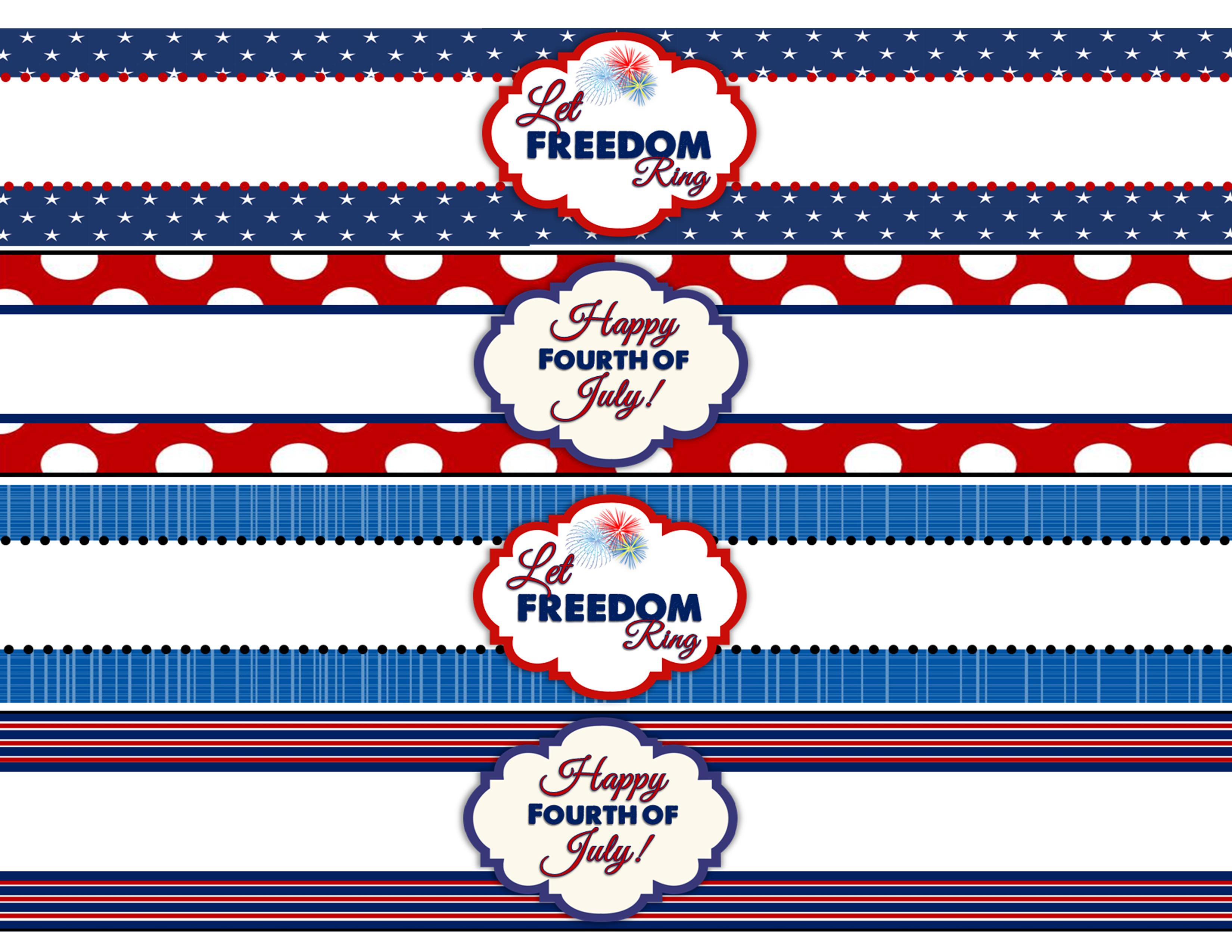 FREE 4th of July Party Printables by Designs by Serendipity | Catch My ...