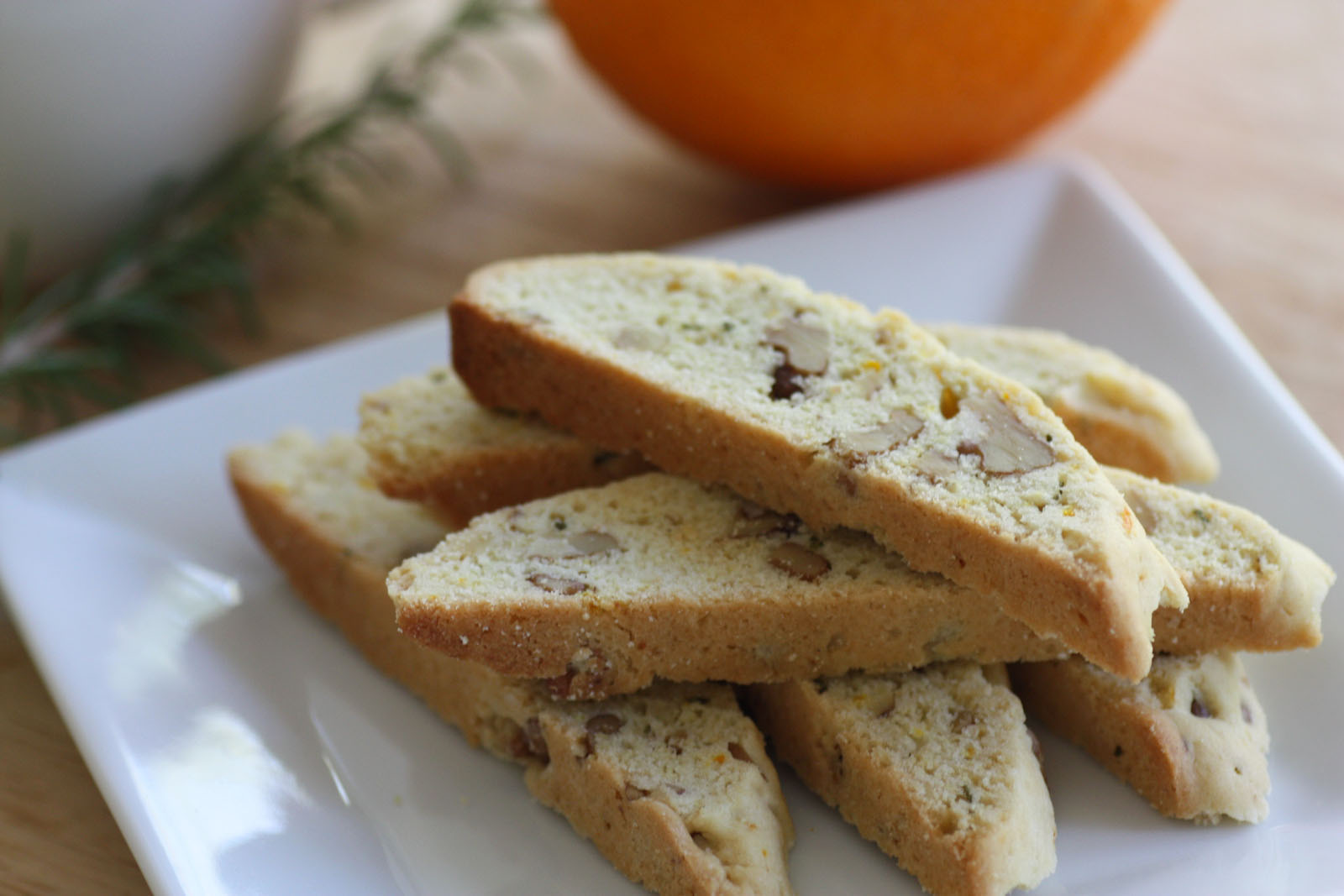 Try My New Rosemary Walnut Biscotti Recipe! | Catch My Party