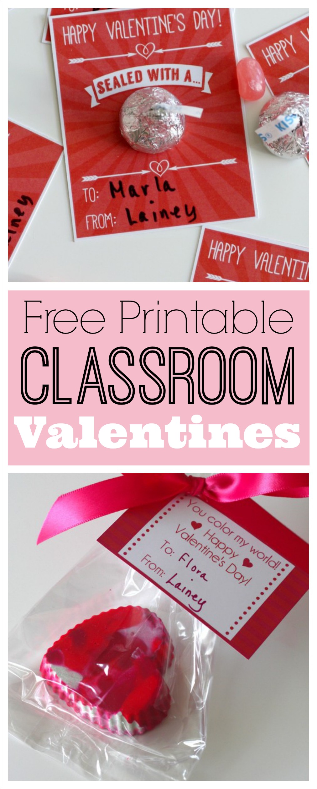 Last-Minute Printable Classroom Valentines | Catch My Party