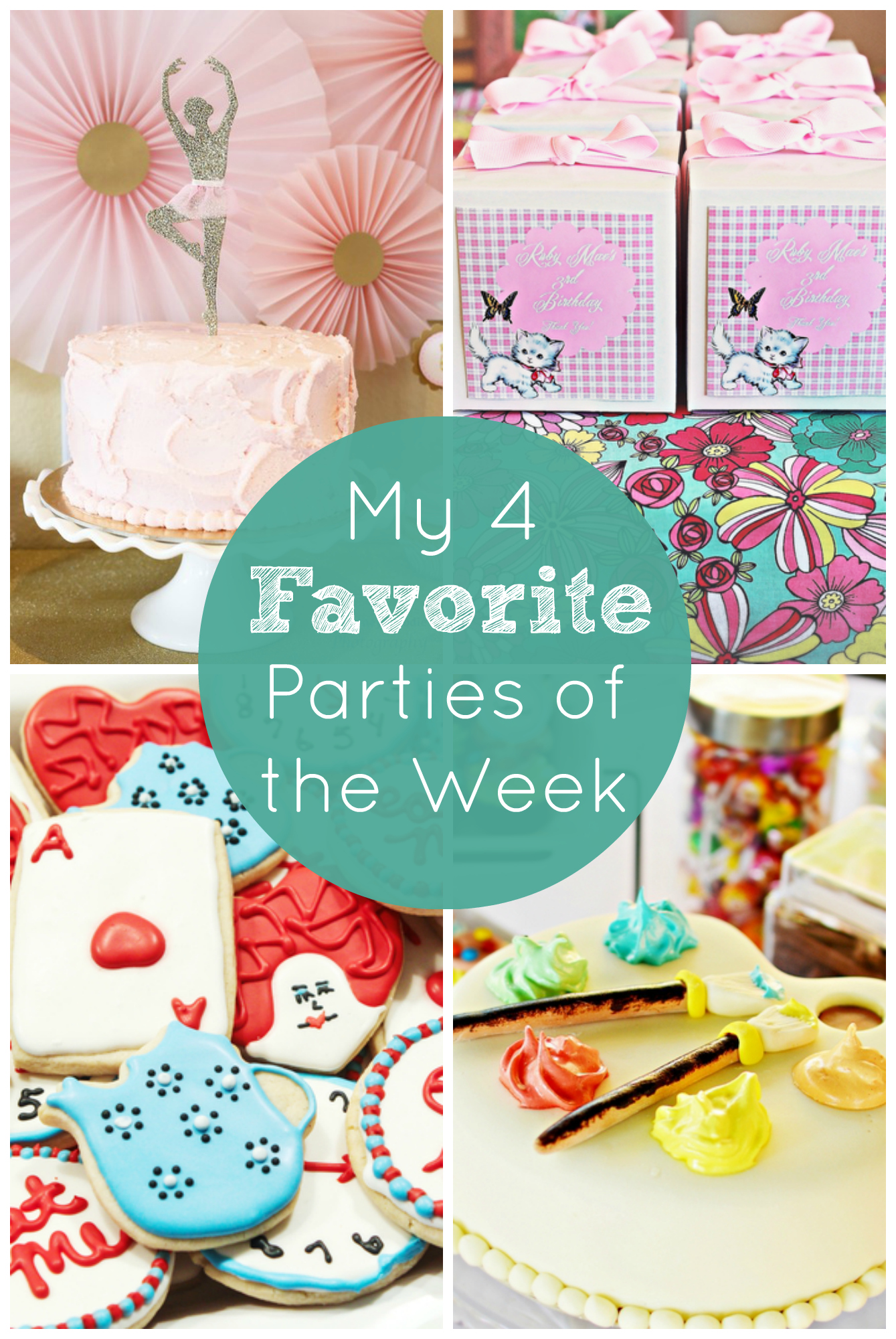 My 4 Favorite Parties of the Week - July 27th | Catch My Party