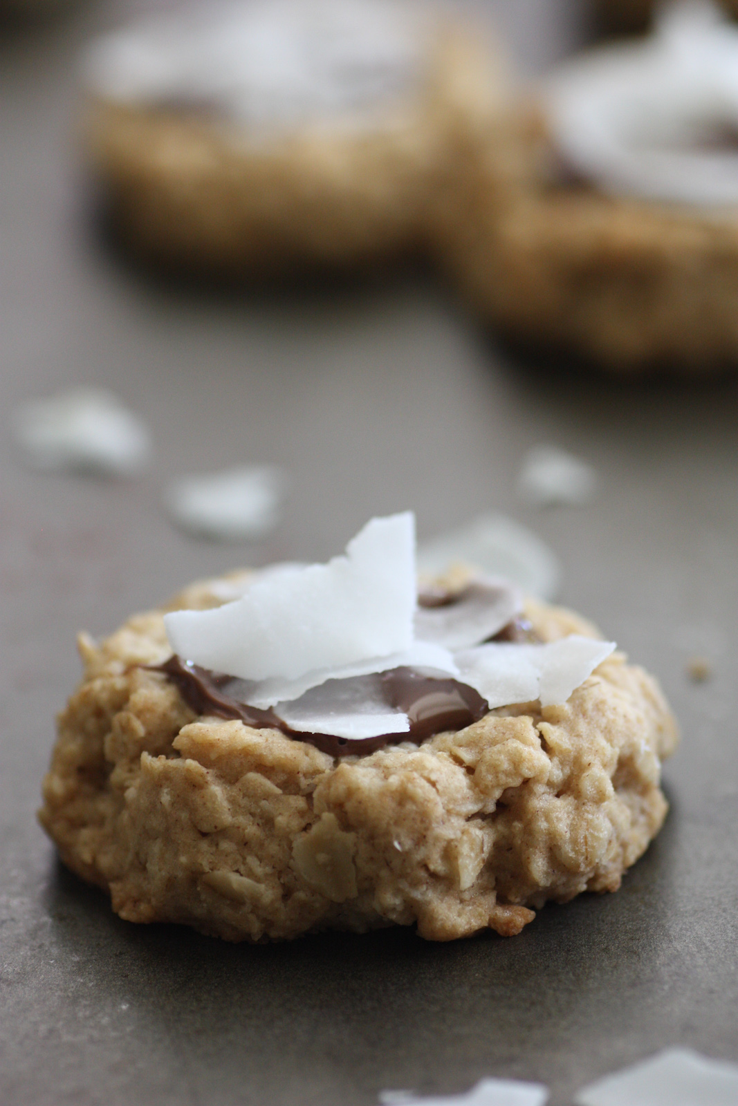 Coconut Nutella Oatmeal Cookie Recipe | Catch My Party