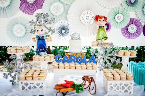 You Must-See These 15 Stunning Frozen Dessert Table Ideas! | Catch My Party