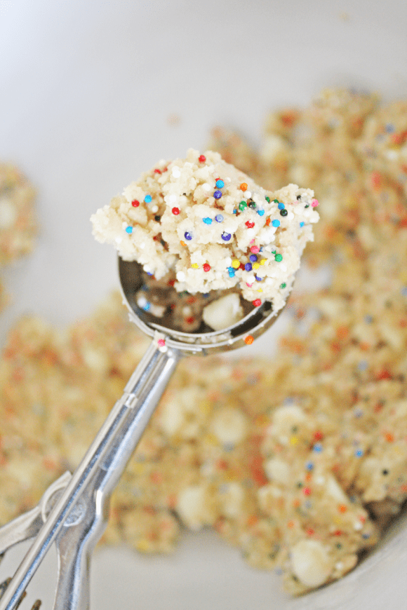 Cake Batter Confetti Cookie Recipe | Catch My Party
