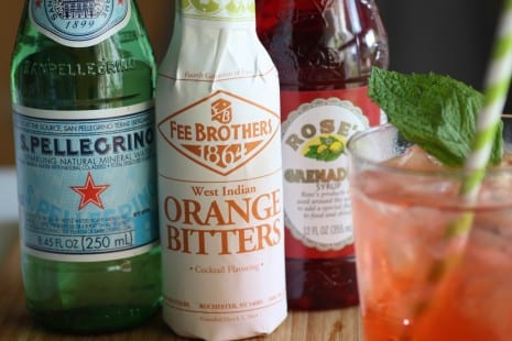 Mint Orange Bitters Mocktail Recipe | Catch My Party