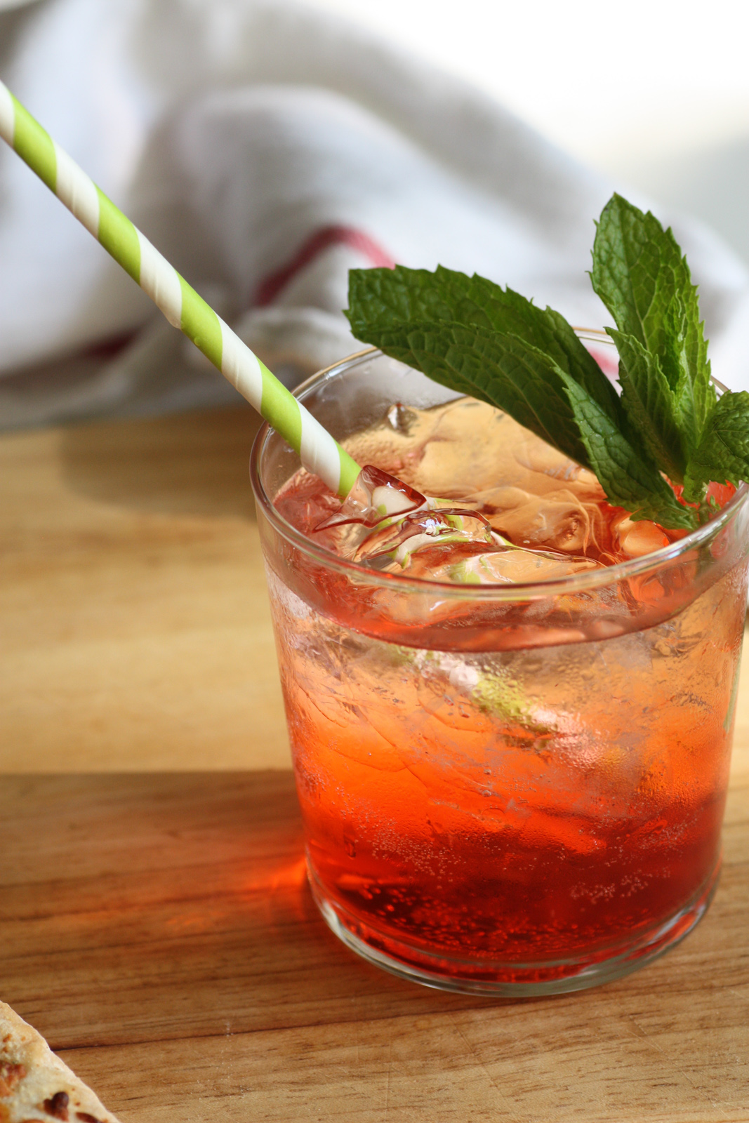 Mint Orange Bitters Mocktail Recipe | Catch My Party