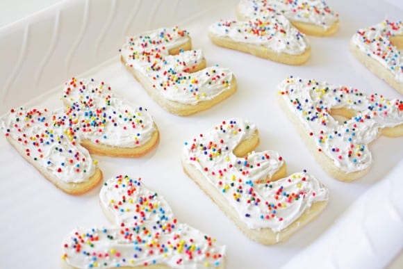 Happy New Year Letter Cookies | Catch My Party