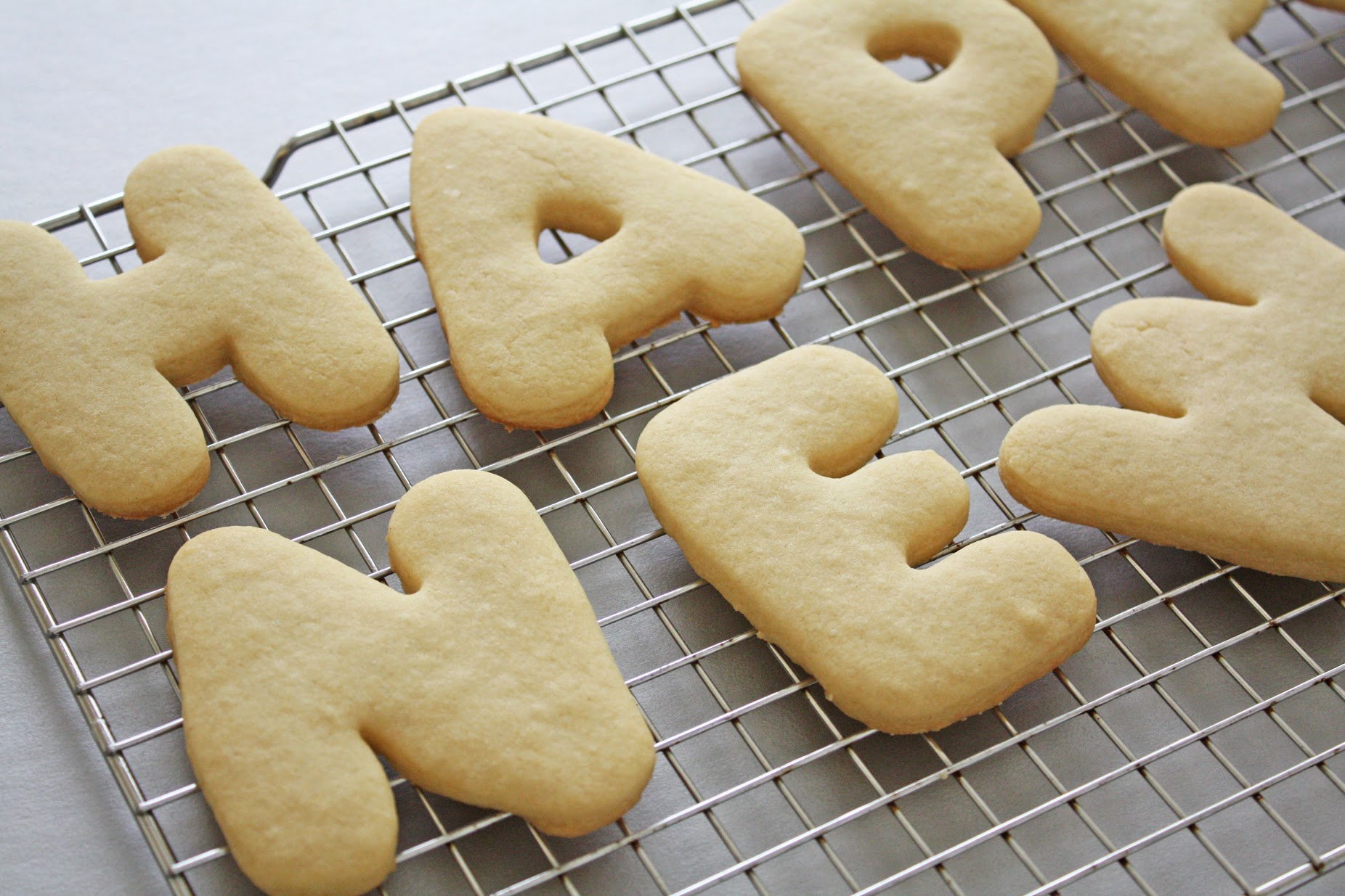 Happy New Year Letter Cookies | Catch My Party