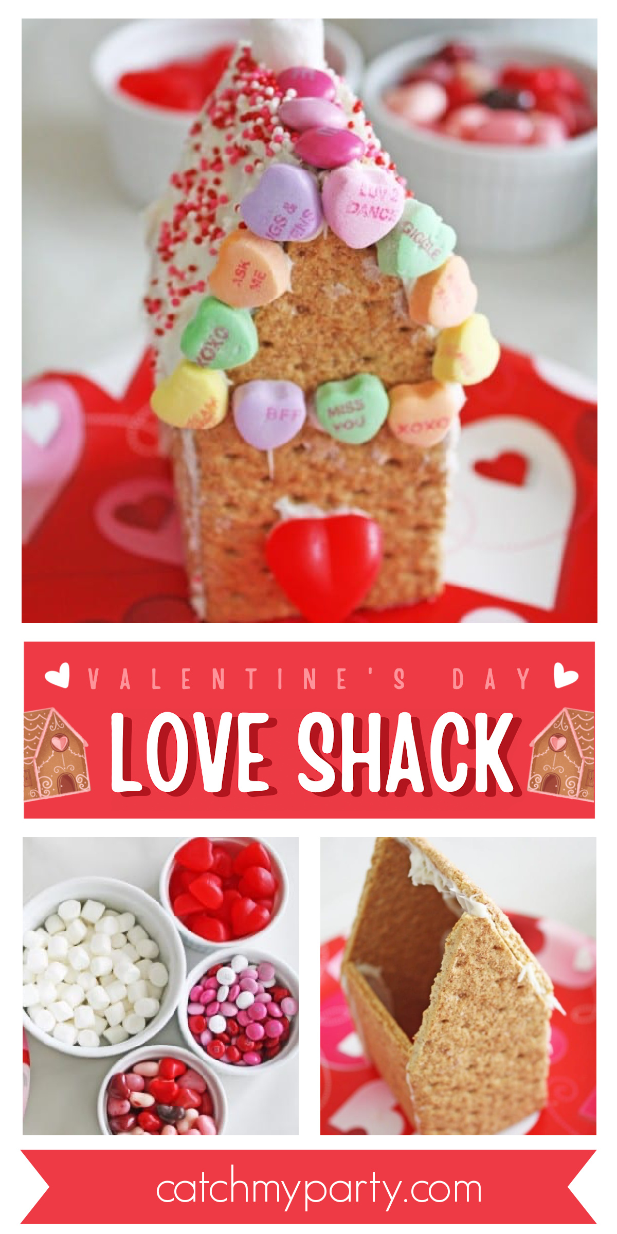 Valentine's Day Love Shack DIY | Catch My Party