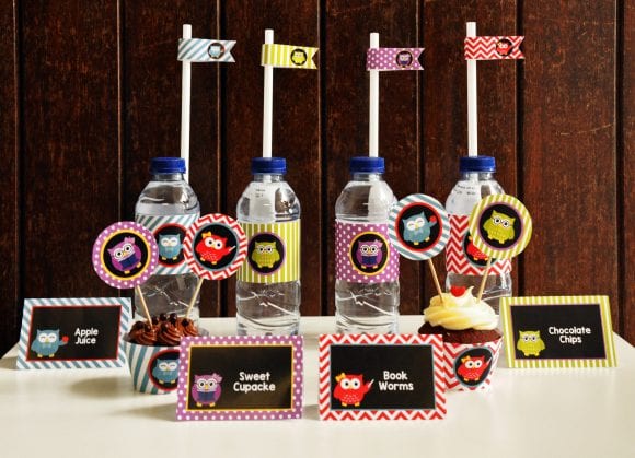 Free Back-To-School Owl Printables | Catch My Party