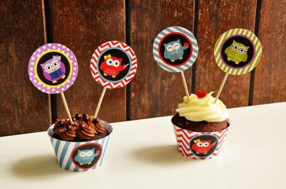 Free Back-To-School Owl Printables | Catch My Party