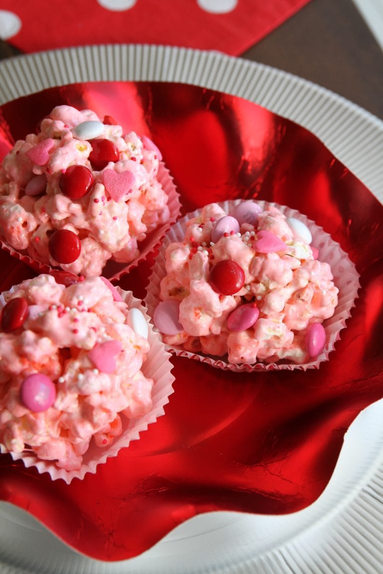Pink Marshmallow Popcorn Balls | Catch My Party