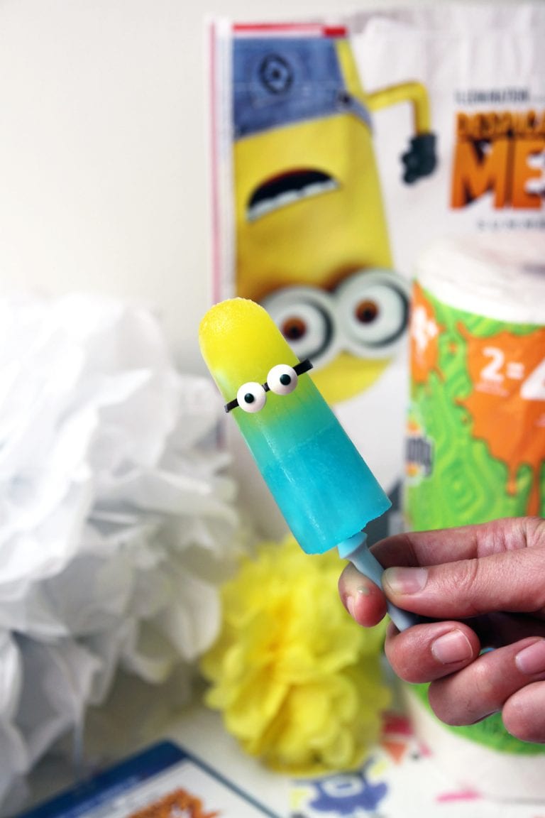 Despicable Me Minion Popsicles | Catch My Party