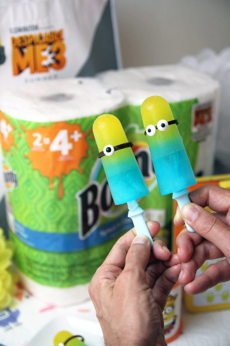 Despicable Me Minion Popsicles | Catch My Party