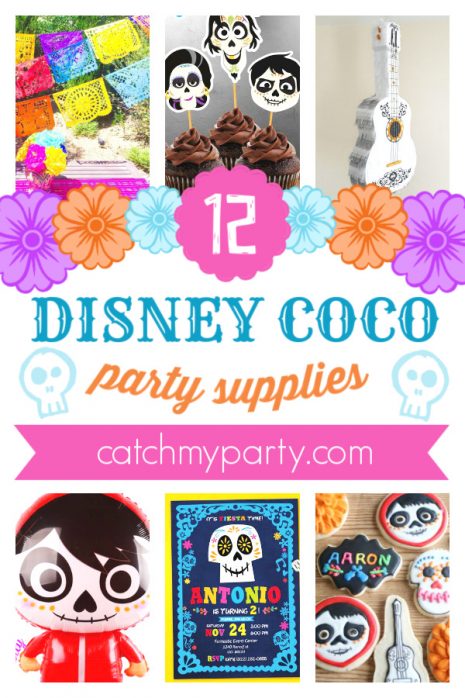 Take a Look at the Best 12 Disney Pixar Coco Party Supplies | Catch My ...