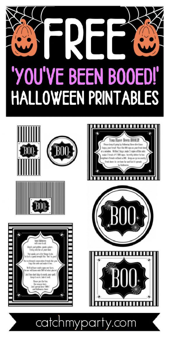 Download the FREE "You've Been BOOed!" Halloween Printables Now ...