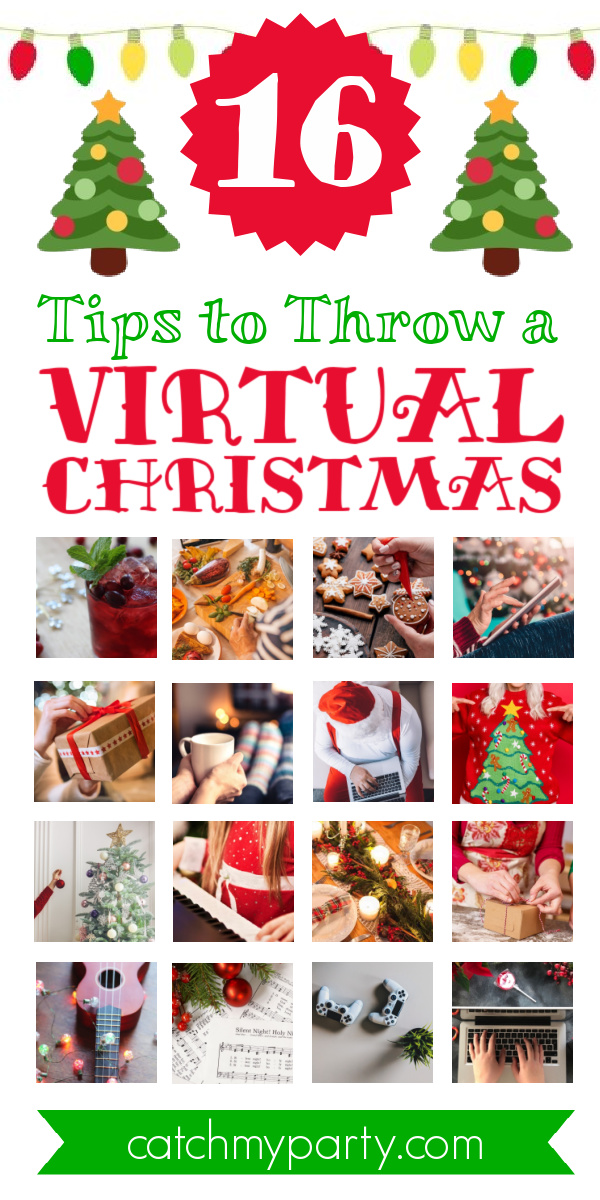 16 Fantastic Tips on How to Throw a Virtual Christmas! | Catch My Party