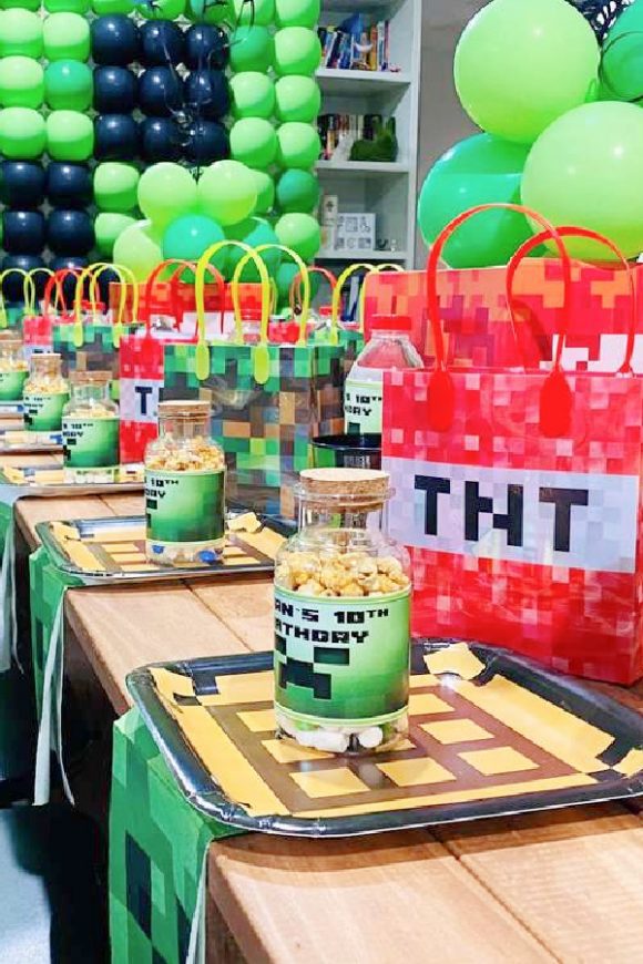 36 Awesome Minecraft Party Ideas! | Catch My Party