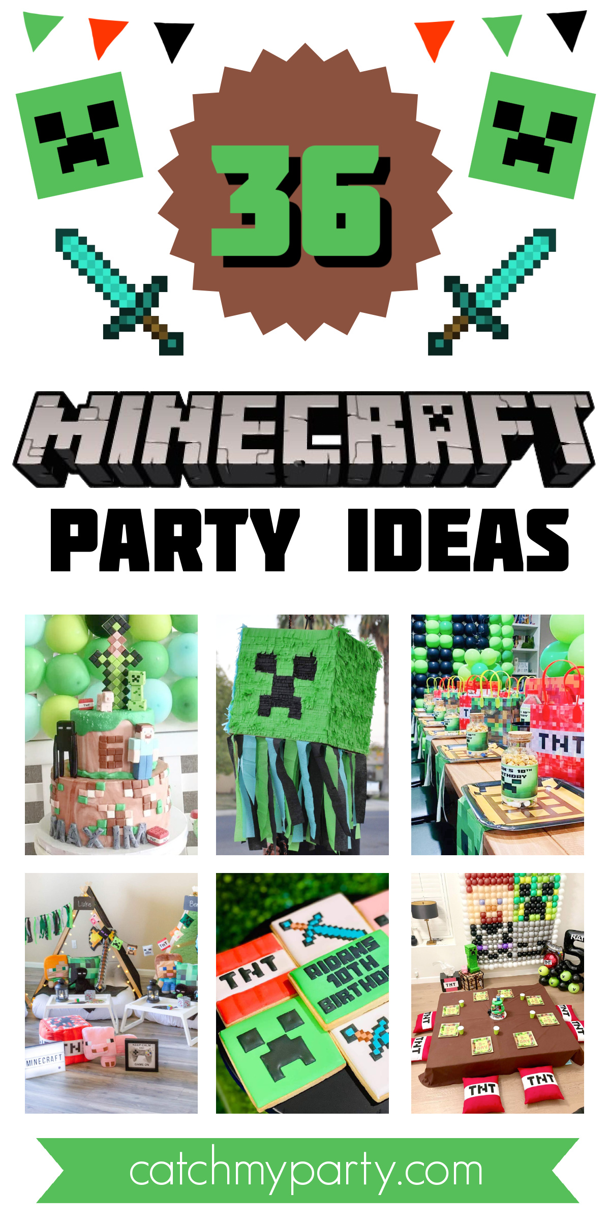 36 Awesome Minecraft Party Ideas! | Catch My Party