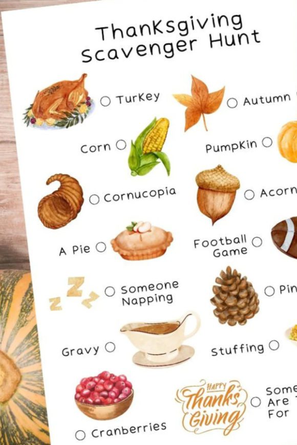24 Fun Thanksgiving Party Activities for Kids and Adults! | Catch My Party