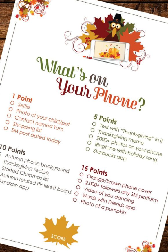 24 Fun Thanksgiving Party Activities for Kids and Adults! | Catch My Party