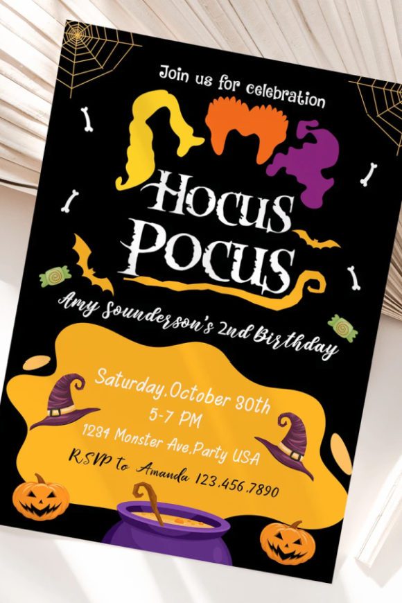 64 Spellbounding Hocus Pocus Party Ideas Catch My Party