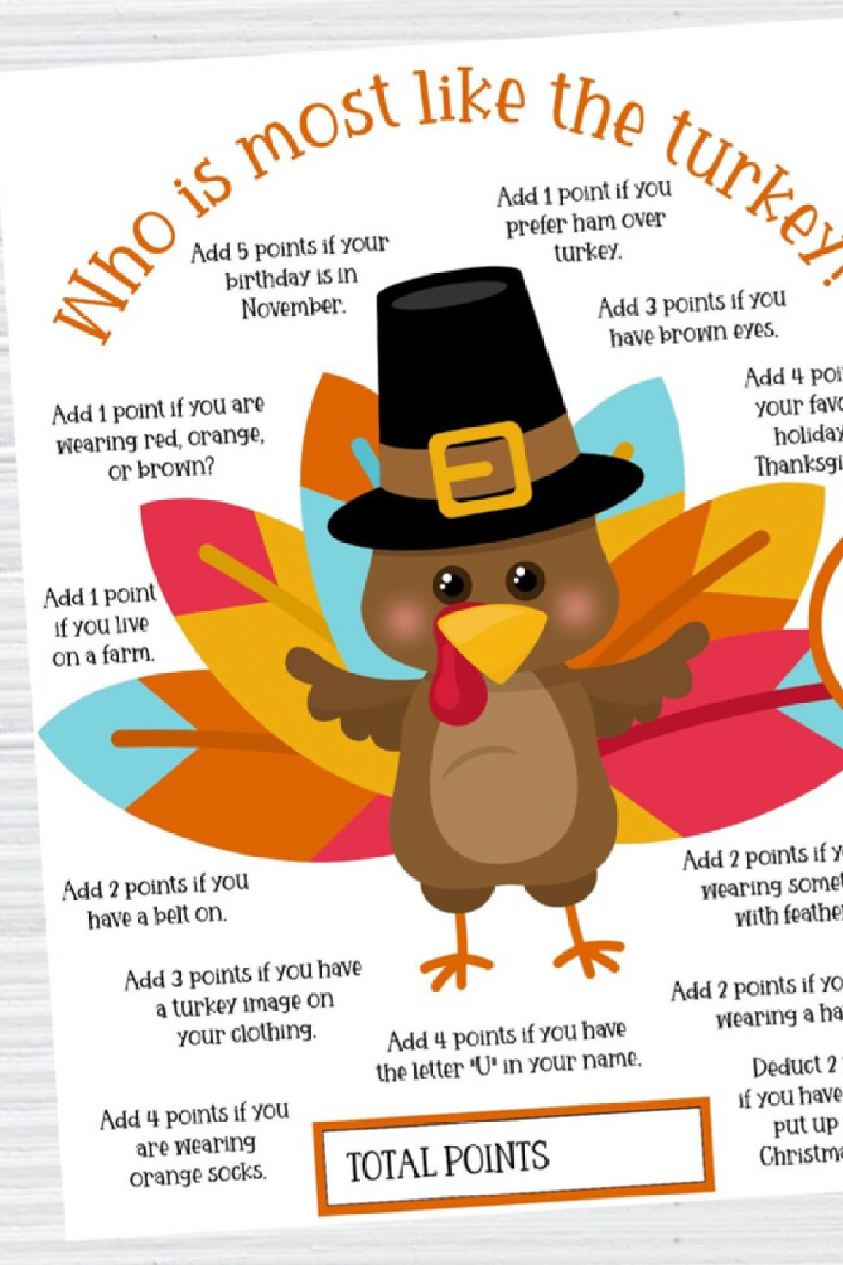 24 FANTASTIC Thanksgiving Party Activities for Kids and Adults!🙌 ...