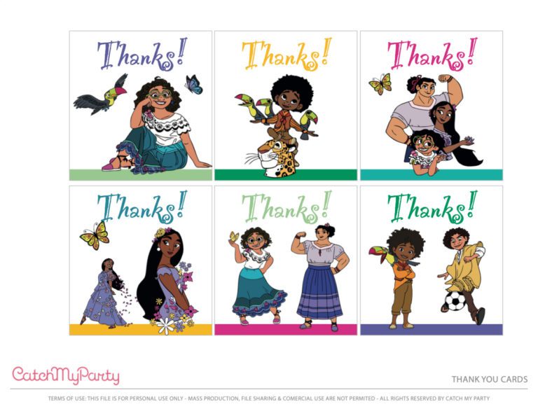 FREE Encanto Party Printables: Party Like the Madrigals! | Catch My Party